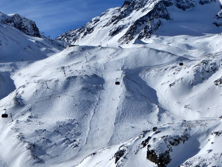 Skigebiet Stubaier Gletscher - Skifahren Stubaier Gletscher