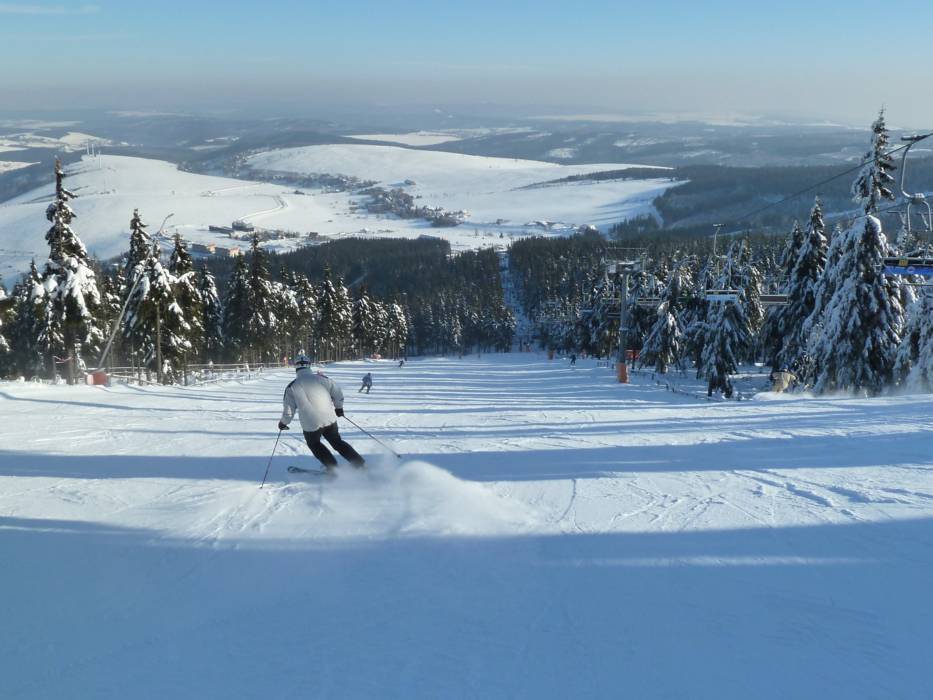Klinovec Skigebiet